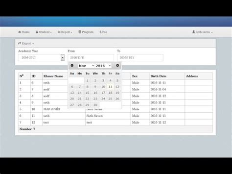 Ajax Search With Date Range Laravel 5 2 Date Range Laravel Date Range YouTube