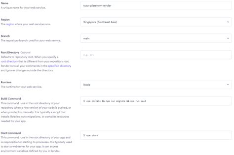 node js render deploying fail stack overflow