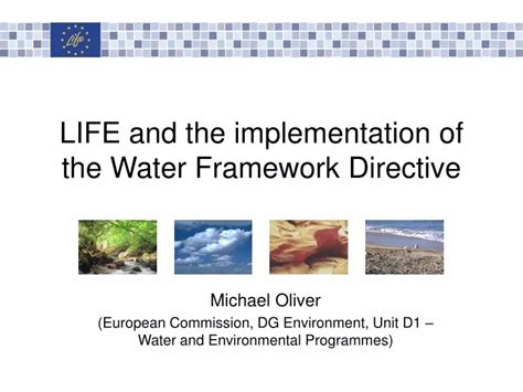 Ppt Life And Water Framework Directive Implementation Powerpoint Presentation Id 9648441