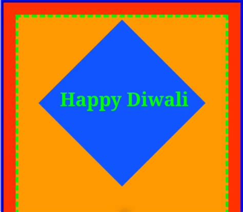 Diwali E Card With Css