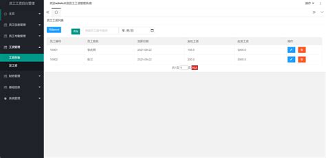 Javaweb基于jspservlet的员工工资管理系统 源码java薪酬系统源码 Csdn博客