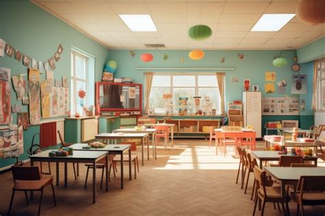 Interactive Classroom Preschool Generate Ai