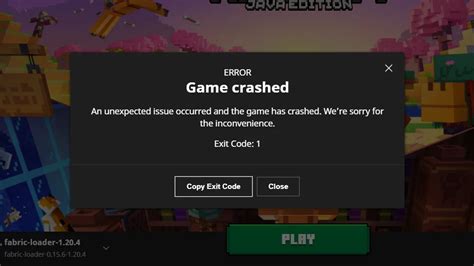 Minecraft Exit Code 1 Scalacube