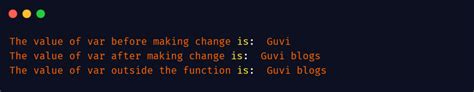 How To Use Global Variables Inside A Function In Python? - GUVI Blogs