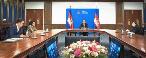 ឧត្តមមន្ត្រីក្រសួងការបរទេស ចូលរួមប្រជុំនៃភាពជាដៃគូមេគង្គ អាមេរិក តាមរយៈប្រព័ន្ធវីដេអូ