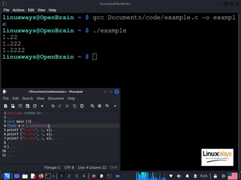 Printf Formatting Specifiers In C Language LinuxWays
