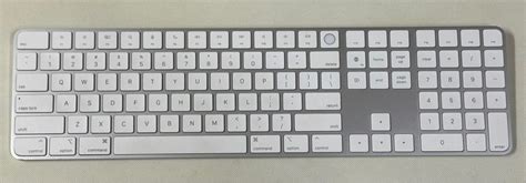 Apple Touch Id Magic Keyboard With Numeric Pad A2520 電腦＆科技 電腦周邊及配件