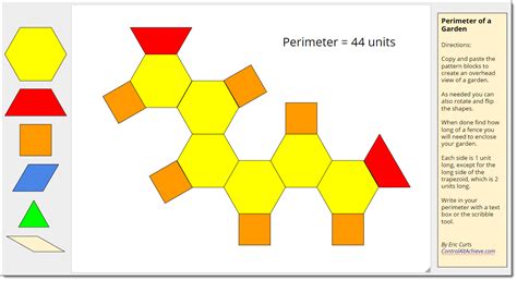 Pattern Blocks Class Playground Worksheets Library