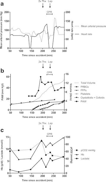Key Parameters Of Shock Before And After Decompressive Laparotomy A Download Scientific