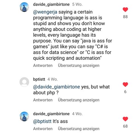 everylanguagehasitspurpose r programmerhumor