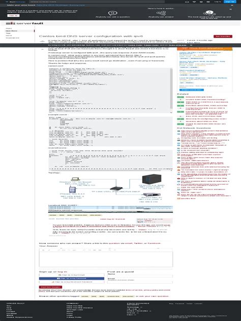 Centos Bind Dns Server Configuration With Ipv6 Server Fault Pdf