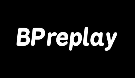 Bpreplay Free Font