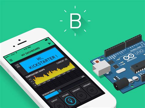 blynk is a platform with ios and android apps to control arduino