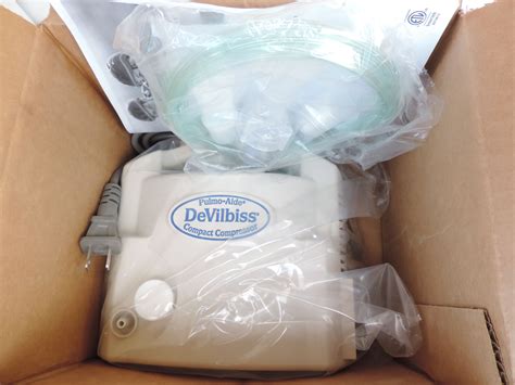 New Devilbiss 3655d Pulmo Aide Compact Compressor Nebulizer New