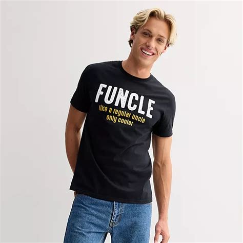 Mens Funcle Graphic Tee