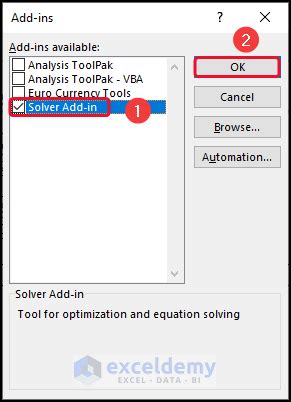 Solver In Excel Everything You Need To Know ExcelDemy