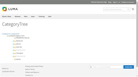 Magento2 Magento 2 Show Admin Category Tree On Frontend Magento
