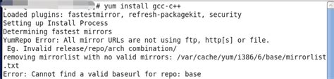 linux有关yum安装gcc报错：cannot find a valid baseurl for repo base（需换源） csdn博客