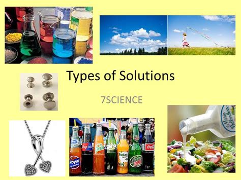 Types Of Solution Chemistry