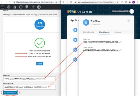 Connecting To Your Zoho Account Help For WordPress