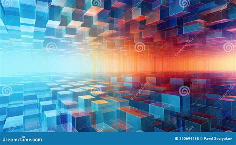 Design Dimensional Exploration Abstract Stock Illustration Illustration Of Global Three