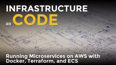Infrastructure As Code Running Microservices On Aws Using Docker