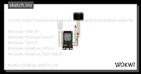Mqtt Esp Test Ino Copy Wokwi ESP STM Arduino Simulator