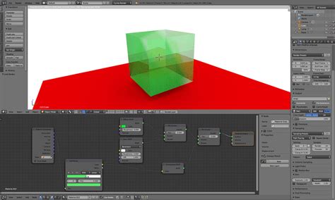 Cycles Glass Diffuse Object Make It Half Transparent Materials And Textures Blender