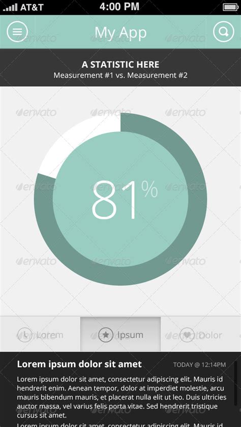 Bootstrap Mobile Phone Ui App Web Elements Graphicriver