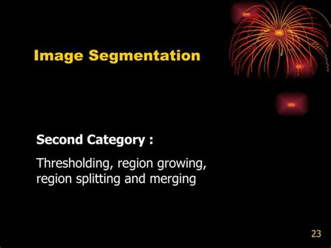 dip image segmentation ppt technology and computing