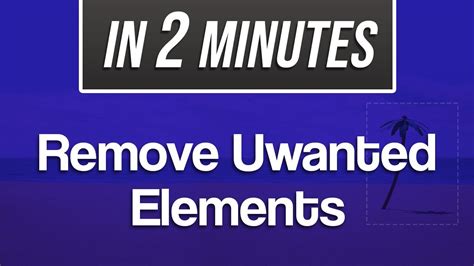 Remove Unwanted Elements Of Any Image Using An Online Tool Youtube