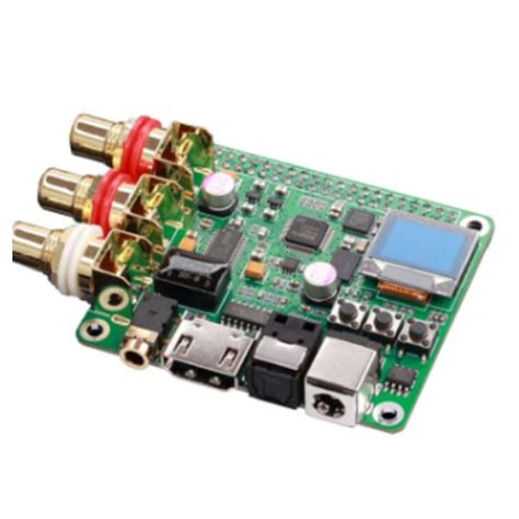 1 pcs raspberry pi dac audio decoder board audio decoder board for