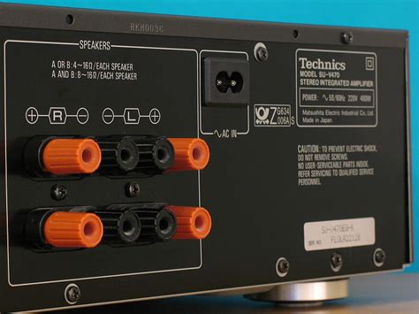 Technics Su V470 Integrated Amplifier Audiobaza Technics Su V470 Integrated Amplifier Audiobaza