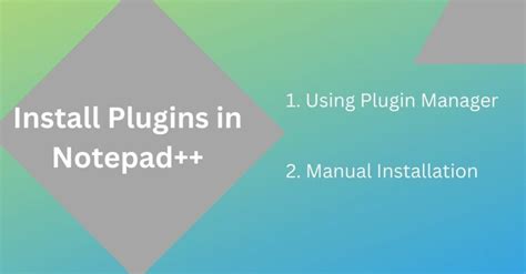 How To Install Plugins In Notepad Plugin Manager Admin And