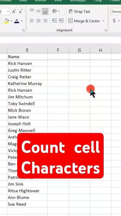 Count Cell Character Excel Interview Len Functions Excelworld Excelformula Exceltech