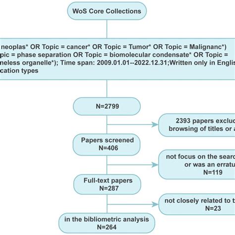 Searching Strategy For Paper Extraction Focussing On Phase Separation