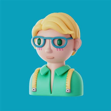 Premium Psd 3d Rendering Of Fashion Design Icon