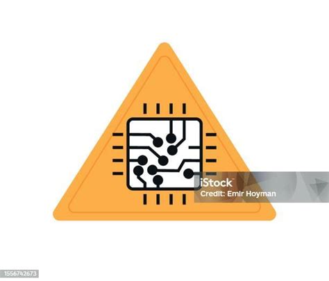 인공 지능이 있는 프로세서 흰색 배경에 플랫 디자인입니다 Cpu에 대한 스톡 벡터 아트 및 기타 이미지 Cpu 개념 검은색 Istock