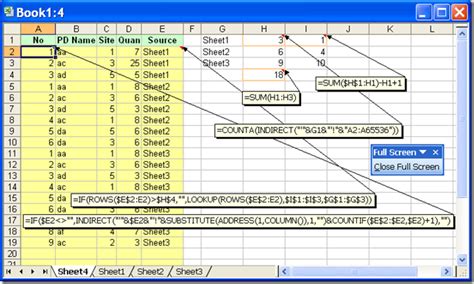 Microsoft Excel Tips And Tricks การนำข้อมูลจากหลาย Sheet มาต่อกันใน Sheet เดียว