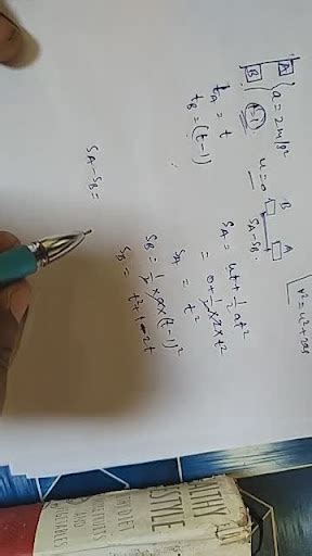 A Body Is Moving With Uniform Velocity Of 8 Ms−1 When If A Body Starts F