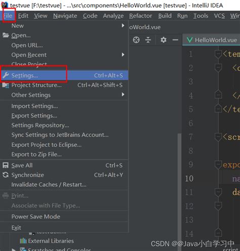 使用idea创建vue项目的图文教程vuejs脚本之家