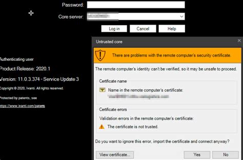 Unable To Login To The Remote Console The Underlying Connection Was