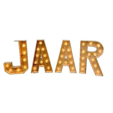 Lichtletters Huren Brisked Styled Weddings