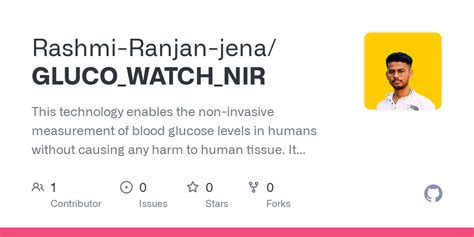 Github Rashmi Ranjan Jenaglucowatchnir This Technology Enables