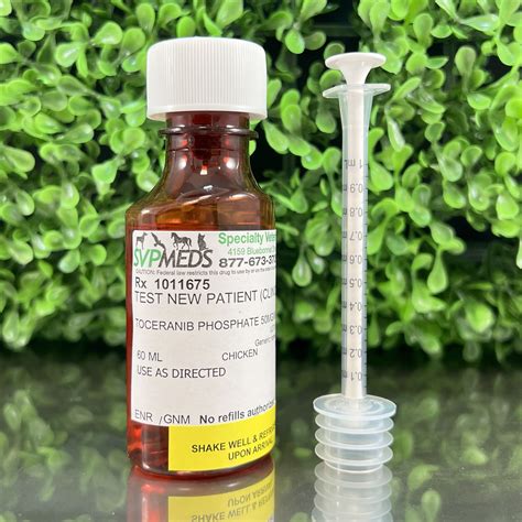 Toceranib Phosphate Flavored Oral Liquid For Dogs And Cats