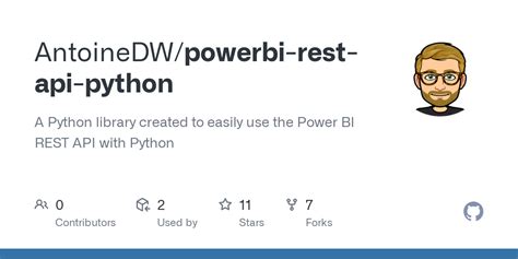 Github Antoinedwpowerbi Rest Api Python A Python Library Created To