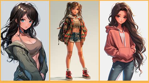 Artstation 505 Anime Girl Character References Artworks