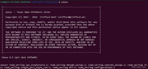 初始cpu的verilog文件用yosys综合并导出为v文件yosys读取verilog文件include文件 Csdn博客