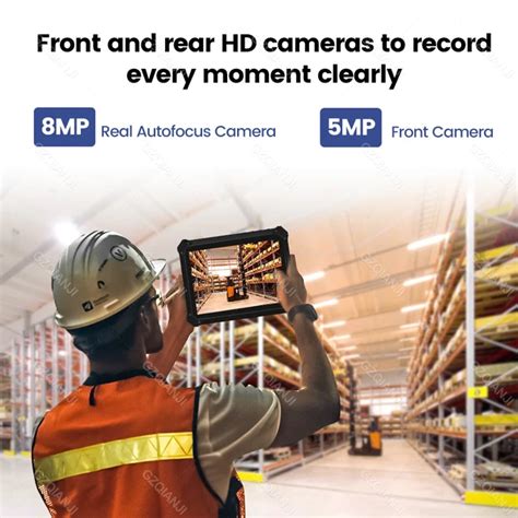 Industrial Rugged PDA Tablet Android With D Barcode Scanner Mobile Data Collector Terminal