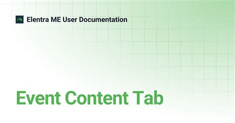 Event Content Tab Elentra Me User Documentation Event Content Tab Elentra Me User Documentation